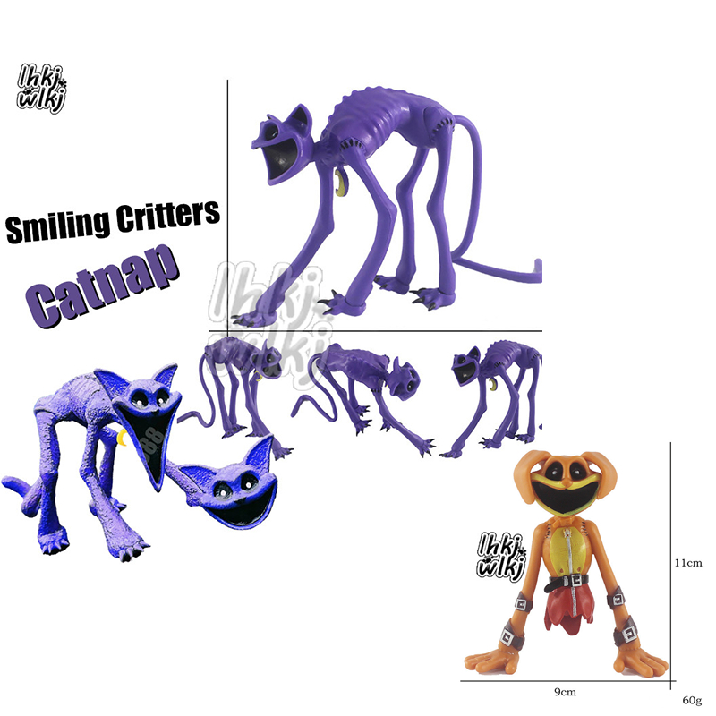 Smiling Critters Action Figure CatNap 10CM Model Poppy Playtime Action ...