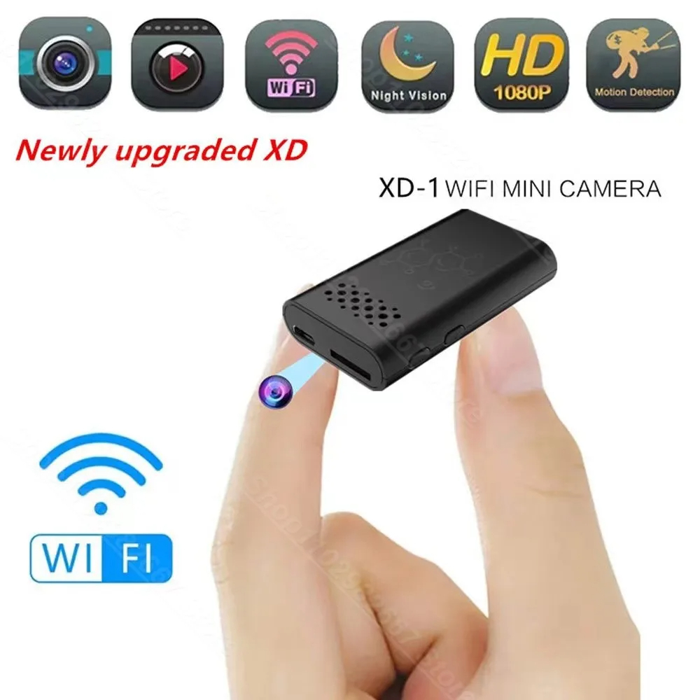 Mini Camera Wifi Camcorder Full HD 1080P Video Recorder Small Motion ...