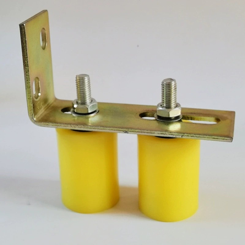 nylon guide wheel sliding gate top guide nylon rollers with L bracket ...
