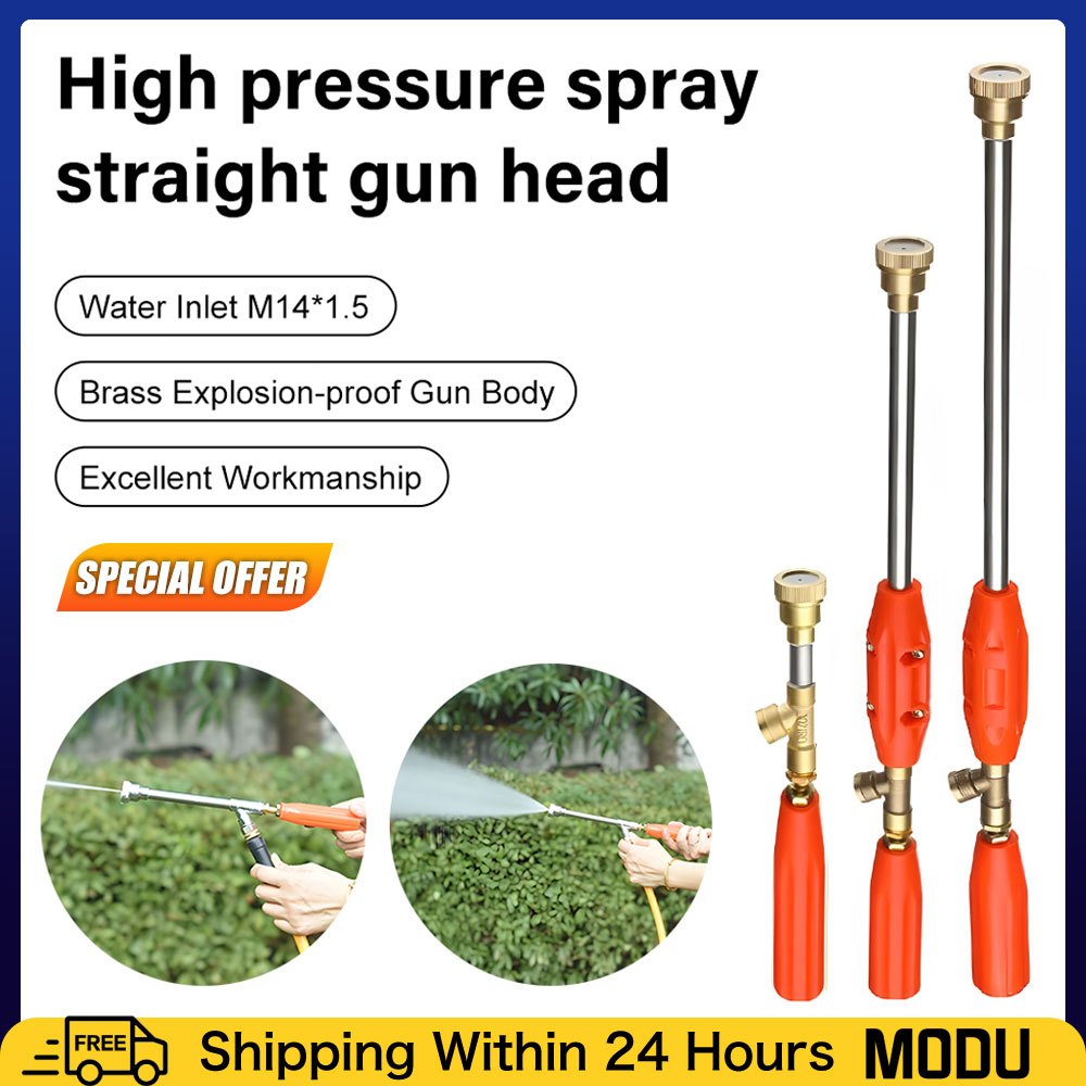 【COD】Power Sprayer Stick Nozzle Spray Straight Gun Long Short for Car ...