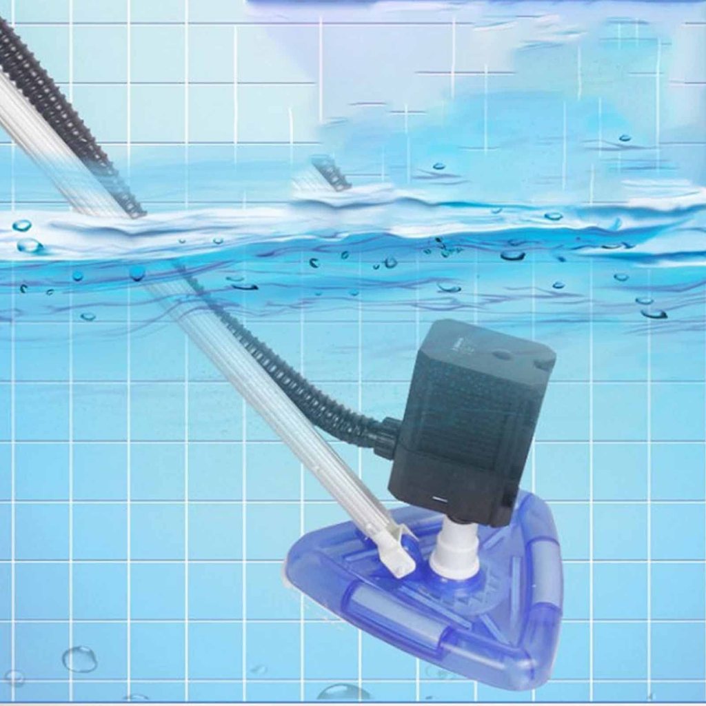 Weighted Transparent Triangle Swimming Pool Vacuum Cleaner Medium ...