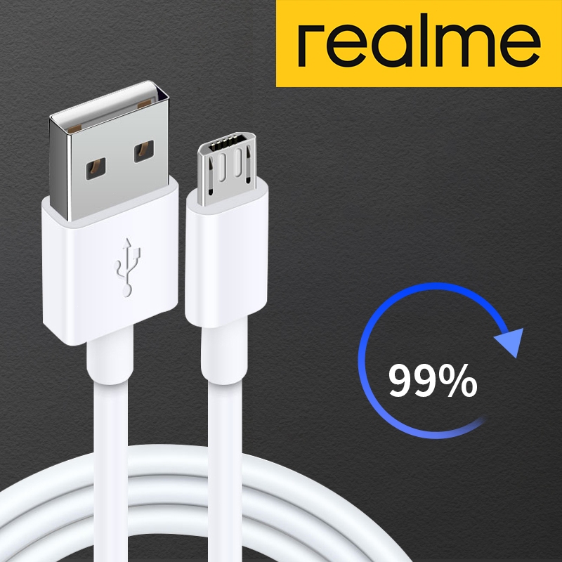 Realme Charger Original Fast Charger 65W Micro USB For Android Charger ...