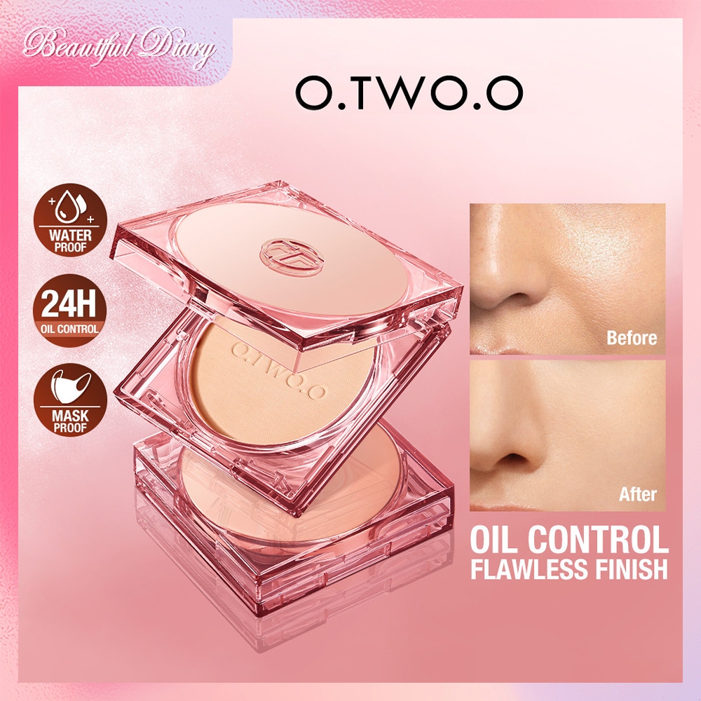 O.Two.O Face Powder Oil Control Long Lasting 24h Locking Makeup ...