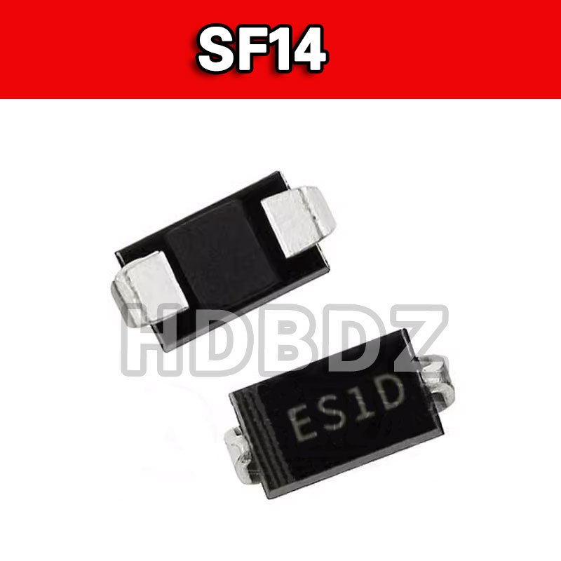50pcs ES1D SMA SF14 1A 200V SMD Quick Recovery Rectifier Diode | Shopee Philippines