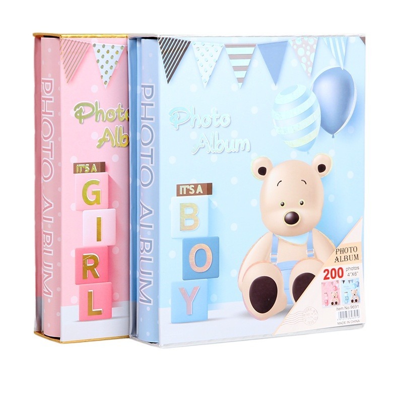4R Photo Album 200 Pitcures 4x6 inch 4R Album Book for 6 inch Photoes ...