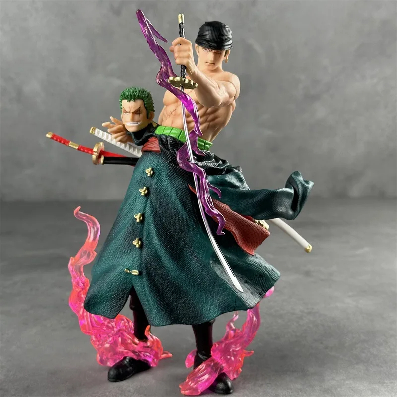 One Piece GK Enma Starry Sky Zoro One-Sword Style Two Interchangeable ...