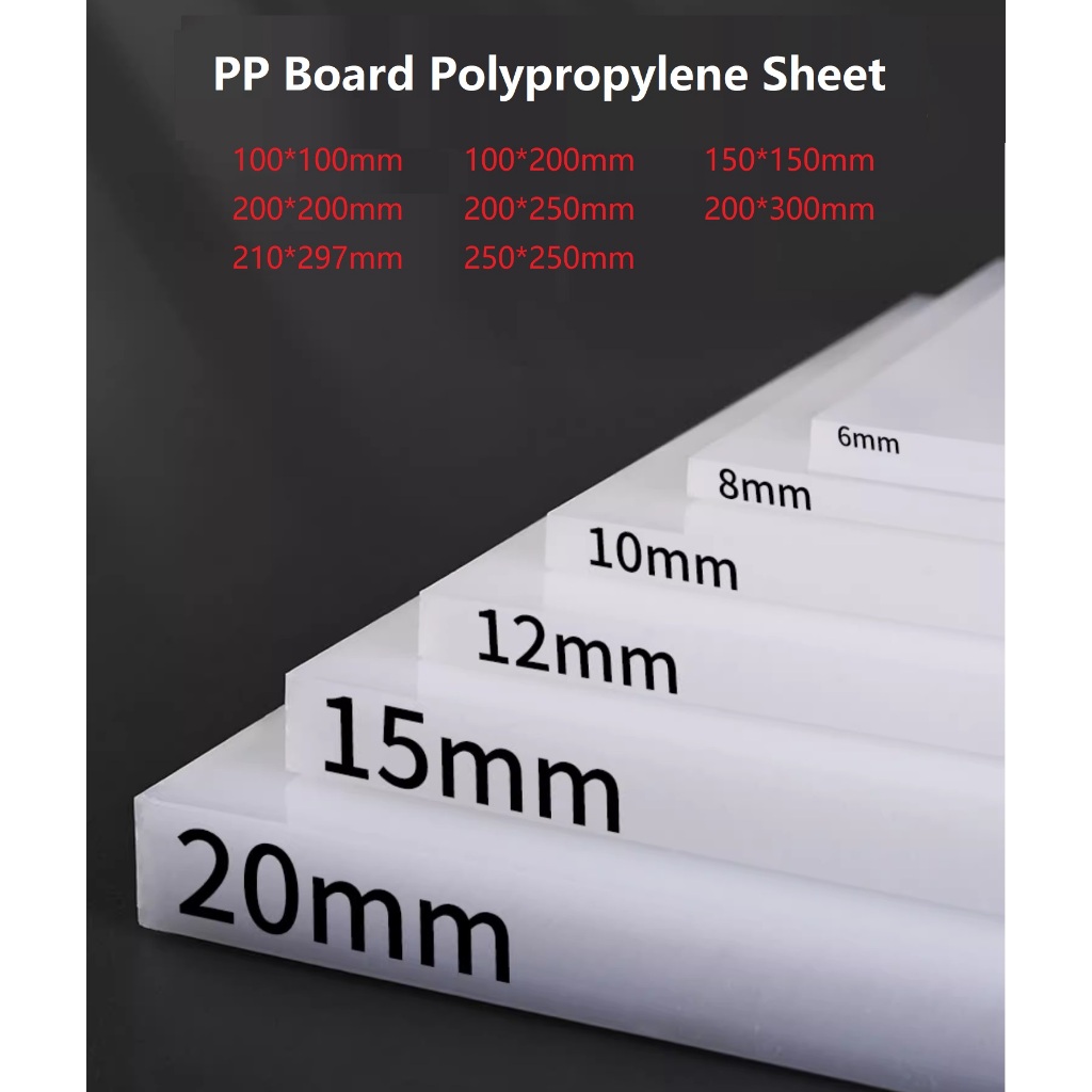 White Polypropylene Sheet Food Grade PP Board Polypropylene Plastic Non ...