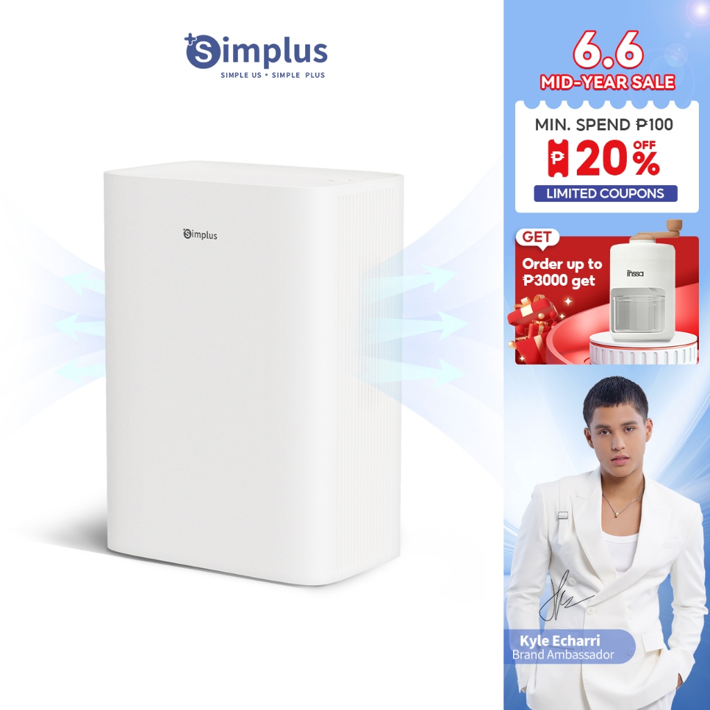 Simplus Dehumidifiers for Home Air Purifier, Quiet Dehumidifiers for ...