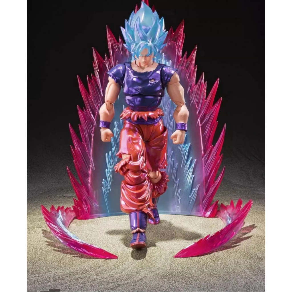 Dragon Ball 15Th Anniversary Super Saiyan Blue Goku Kaio-Ken Battle ...