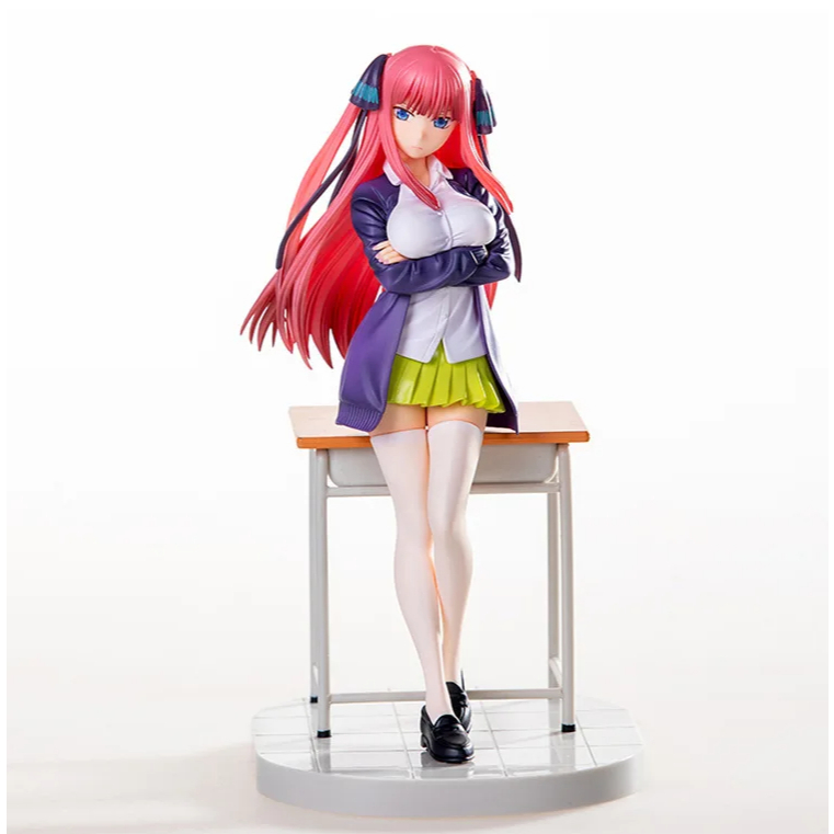 The Quintessential Quintuplets Figure Nino Nakano with School Desk ...