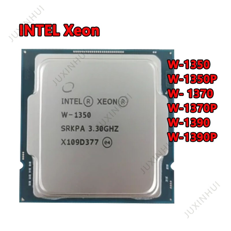 11th generation Xeon W-1350 W-1350P W-1370 1370P W-1390 W-1390P CPU ...