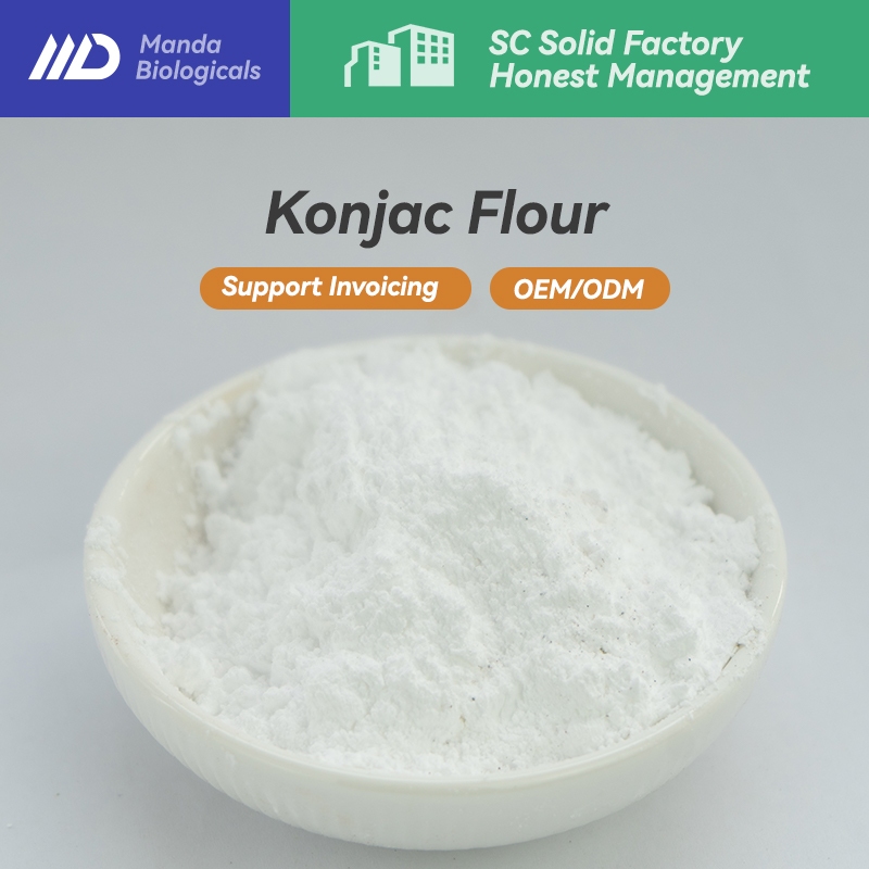 Food grade konjac flour, konjac gum, glucomannan,Konjak mannan， food ...