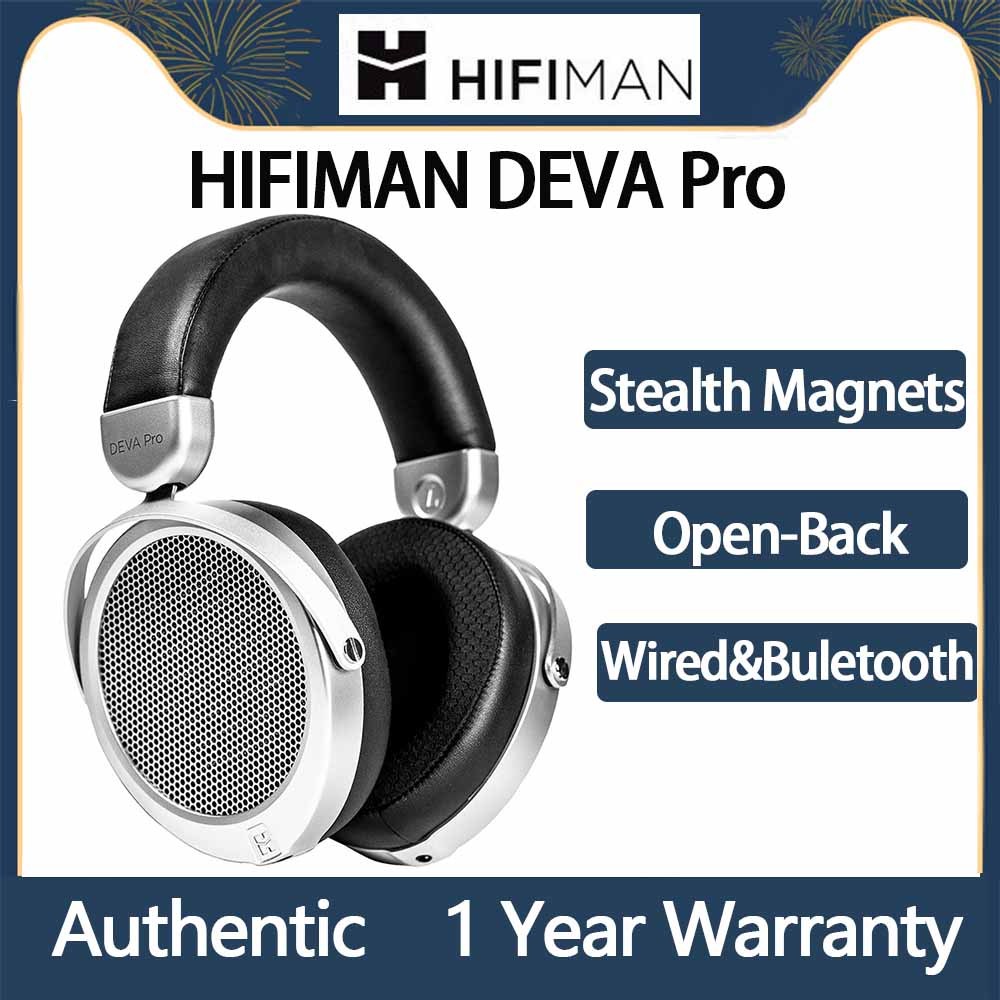 Original HIFIMAN DEVA Pro Headphones Over-Ear Full-Size Open-Back ...