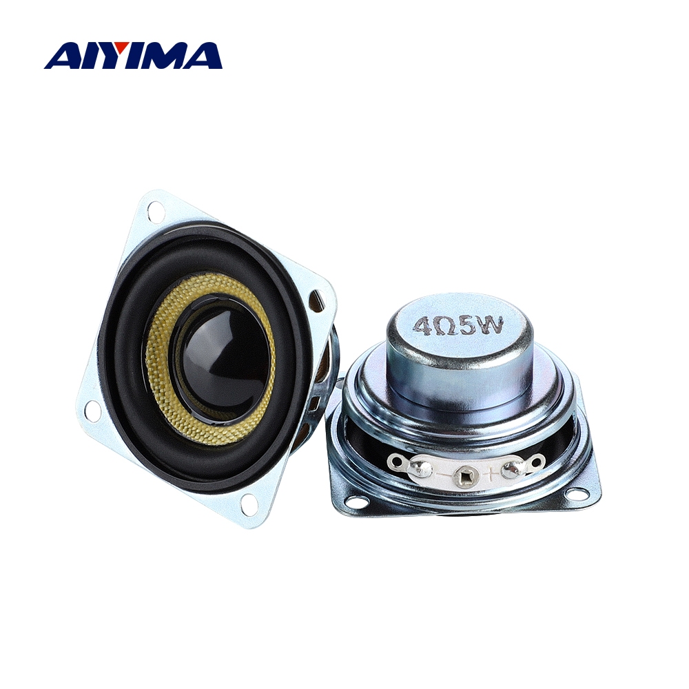 AIYIMA 1.5 Inch 4/8ohm 5W Mini Audio Portable Speaker 40mm Full Range ...