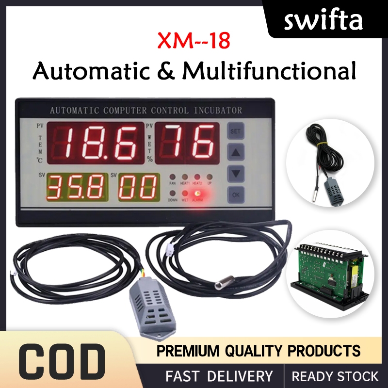 220V XM-18 Incubator controller Automatic incubator temperature ...