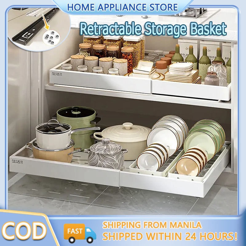 Pull Out Cabinet Organizer For Kitchen Cabinet Dish Rack Organizers ...