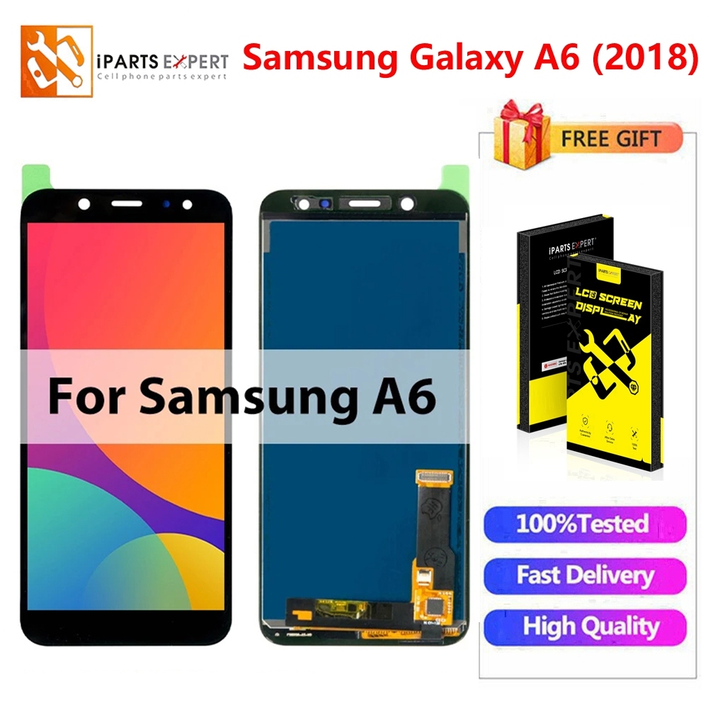 IPARTSEXPERT LCD For Samsung Galaxy A6 2018 A600 LCD Touch Screen ...