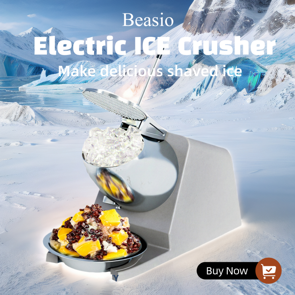 Electric Ice Crusher Ice Crasher Machine Ice Shaver Ice Crusher ...