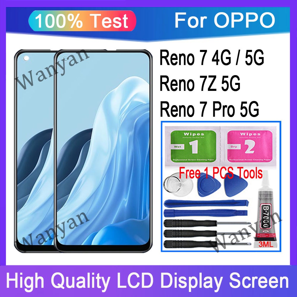 OLED OPPO Reno 7 4G 5G Reno 7Z 5G Reno 7 Pro 5G LCD Display Touch Screen Replacement | Shopee ...