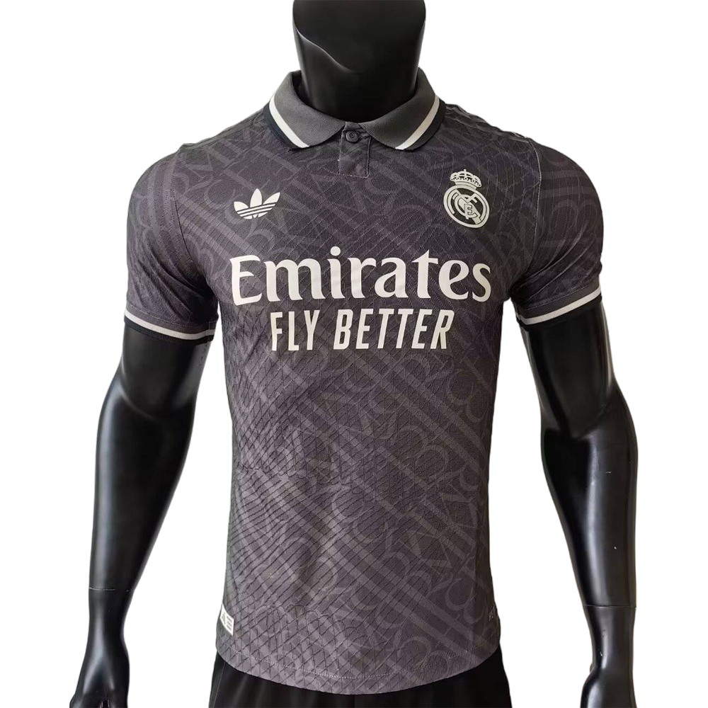 2024-25 Season Real Madrid Second Away Player Version Jersey Football ...
