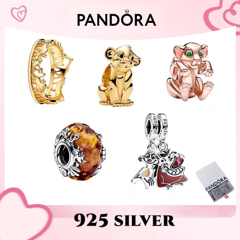100% authentic S925 sterling silver PANDORA Disney x Pandora Lion King ...