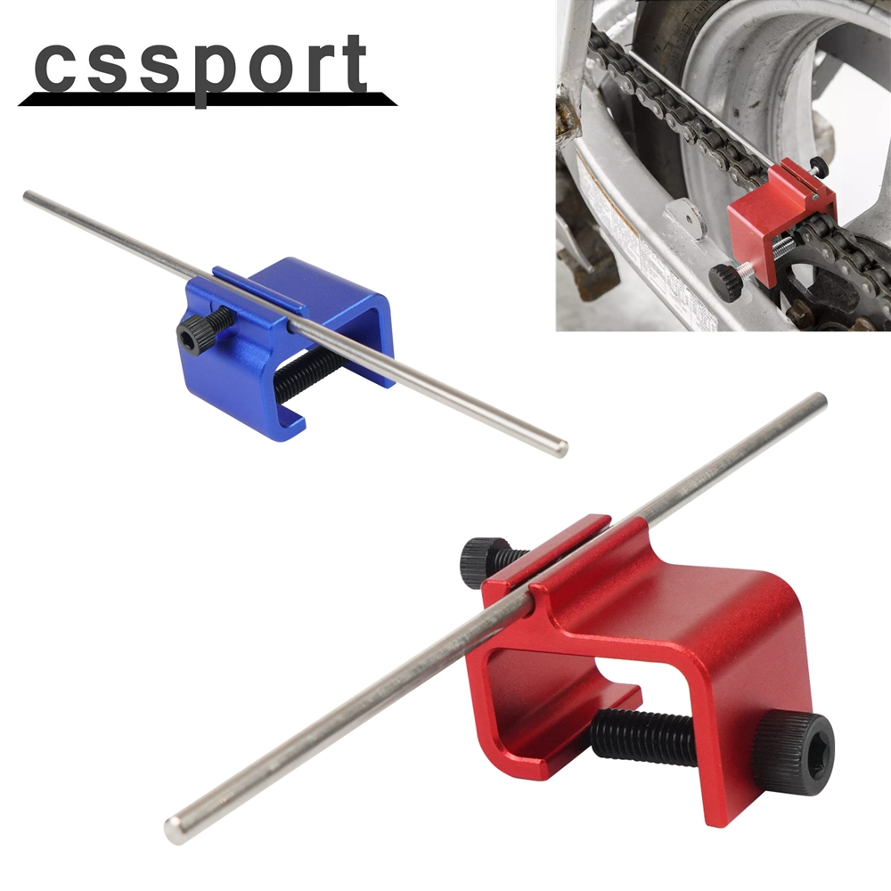 Motorcycle Chain Alignment Tool - For Up To 28mm Chains - Sprocket ...
