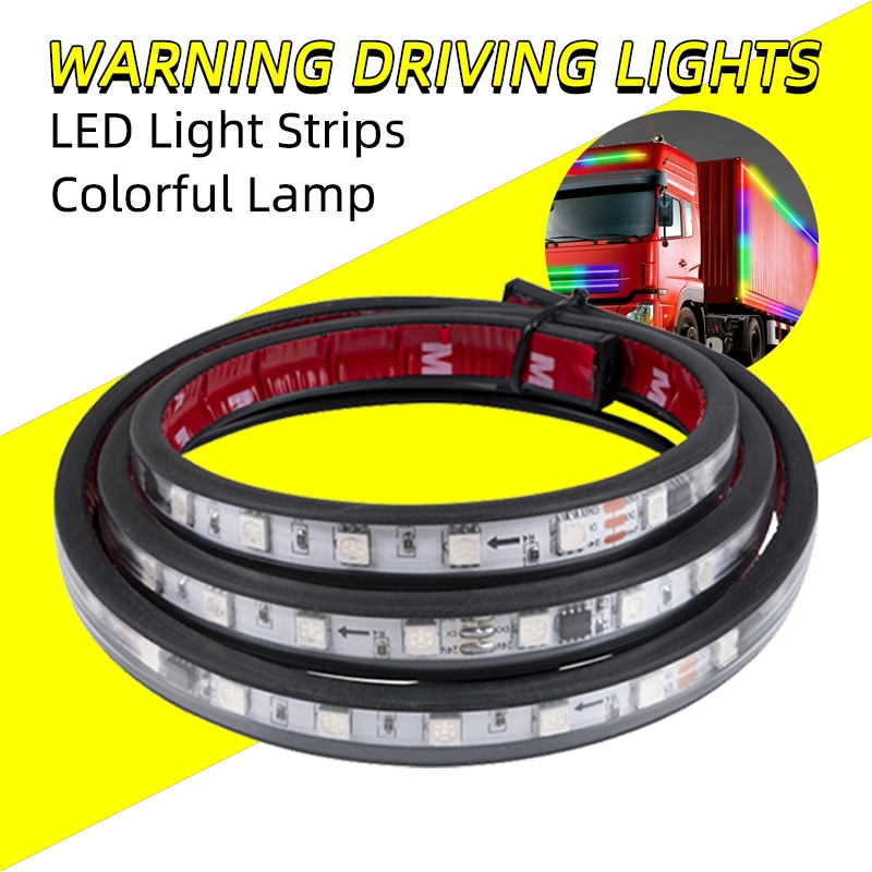 24V Truck Lights Strobe Running Streamer Led Light Strip for Car Van ...