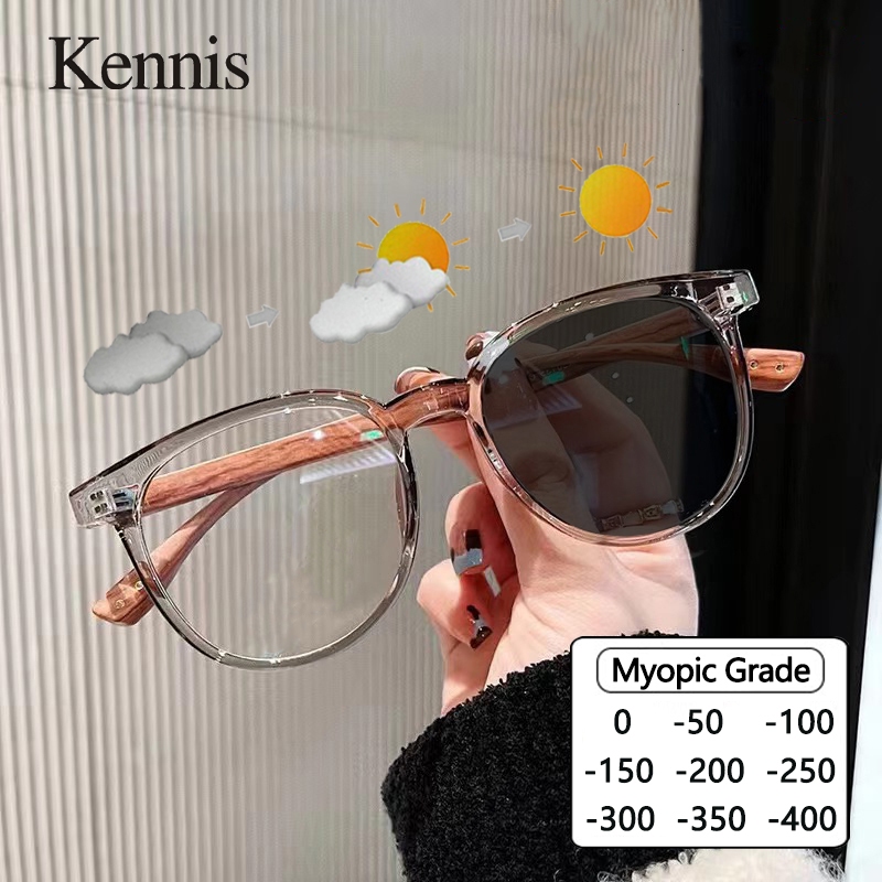 Eyeglasses With Graded Lens Myopia Photochromic For Women Men ...
