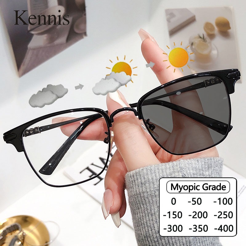 Photochromic Grade Glasses For Women Men With Graded Transition Grey 50 ...