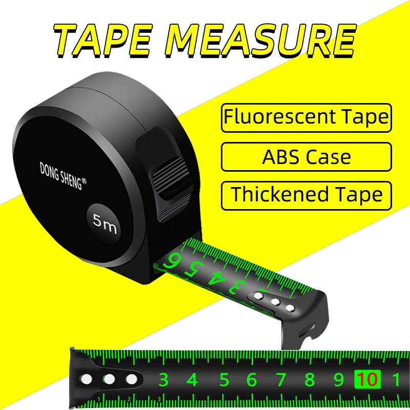 10m Tape Measure Steel Metric Scale Heavy Duty Measure Tape Meter ...