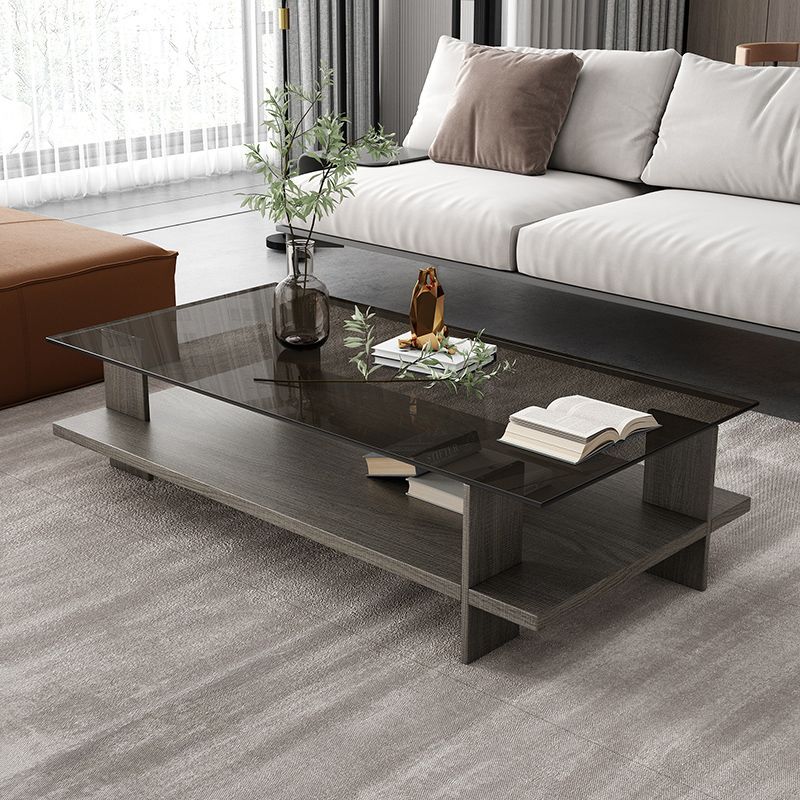 Glass Coffee Center Table For Sala Living Room Modern Luxury Furniture ...