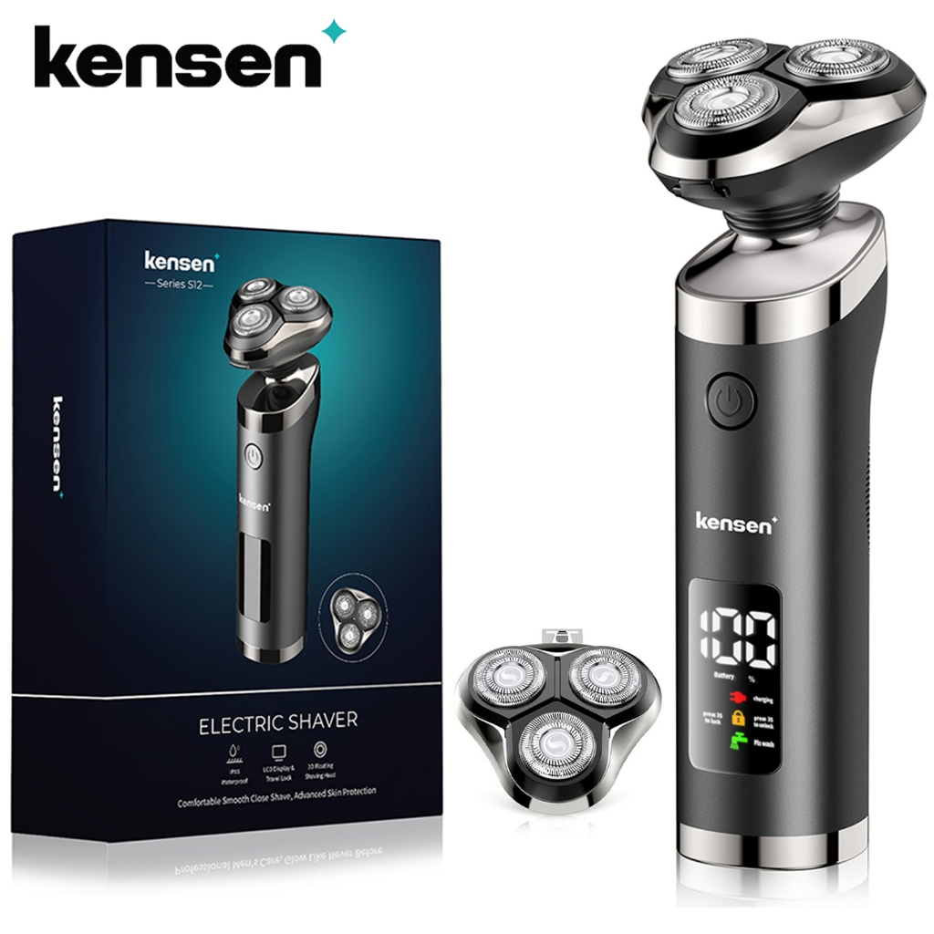 Kensen Electric Shaver 3D Floating Shavers IPX6 Shavers Waterproof ...