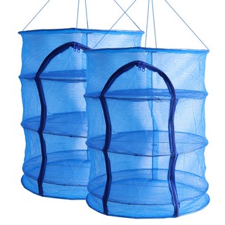 Foldable Drying Net Fish Net Drying Rack Hanging Vegetable Fish Dishes ...