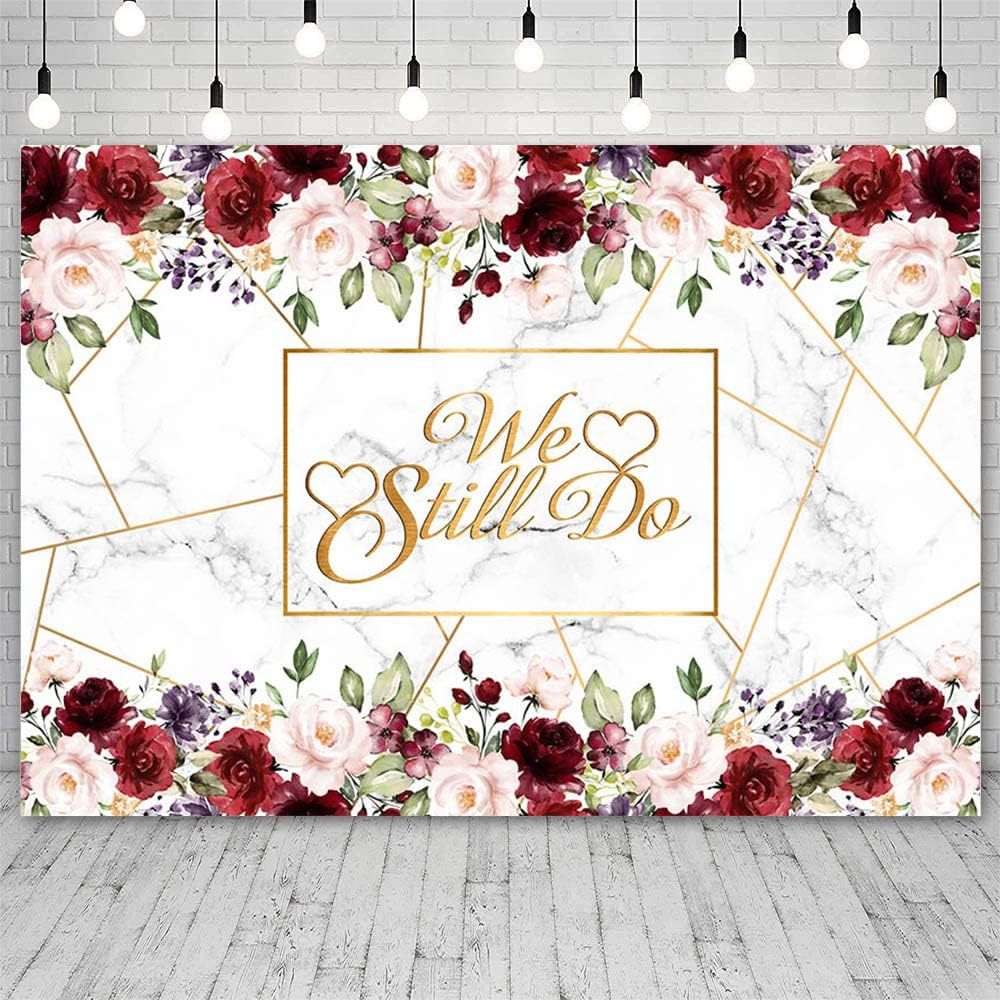 7x5ft We Still Do Backdrop for Wedding Anniversary Party Photography ...