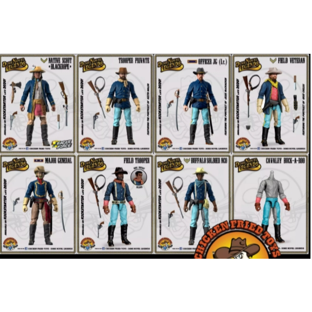 Fried Chicken Studio 1/18 Cavalry Team Wave Buffalo Warrior Scout and ...