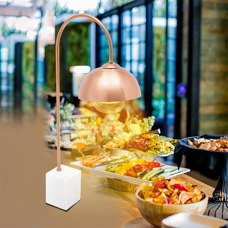 Food Warmer lamp Desktop Standing Food Insulation Lamp 275W Bulb Heat ...