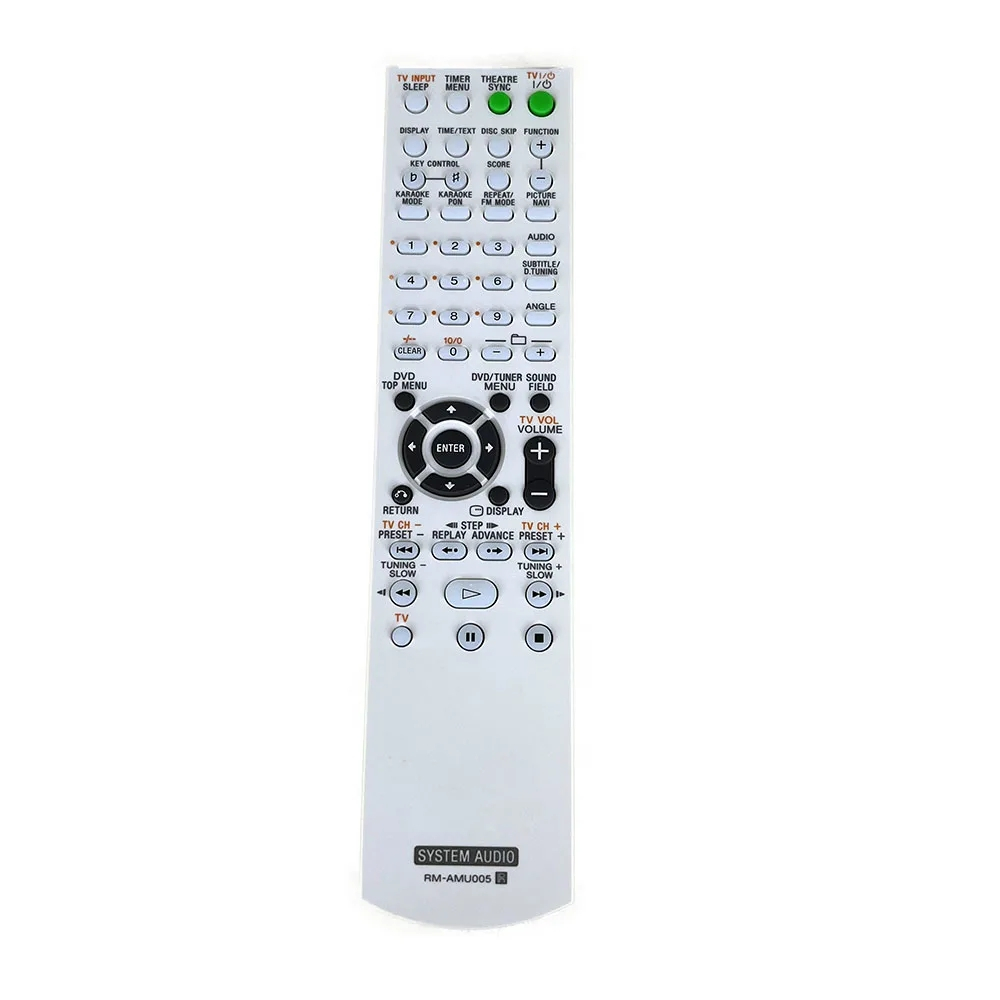 NEW Original RM-AMU005 For Sony System Audio Remote control MHC-GZR5D ...