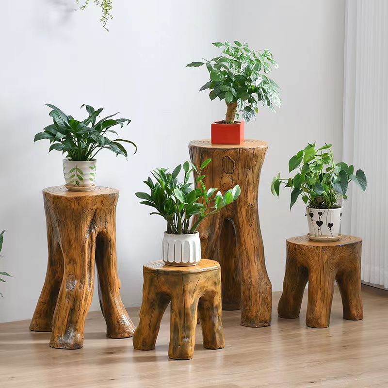 Flower Rack Indoor Household Living Room Floor-standing Flower Stool ...