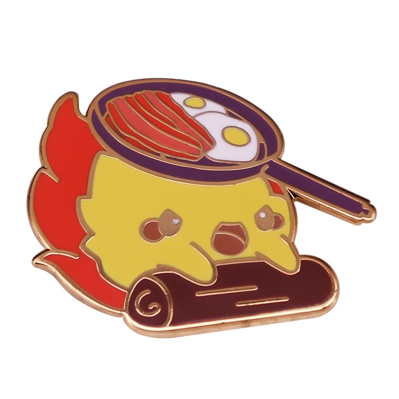 Cute Fire Demon Calcifer Brooch Studio Ghibli's "Howling Mobile Castle ...