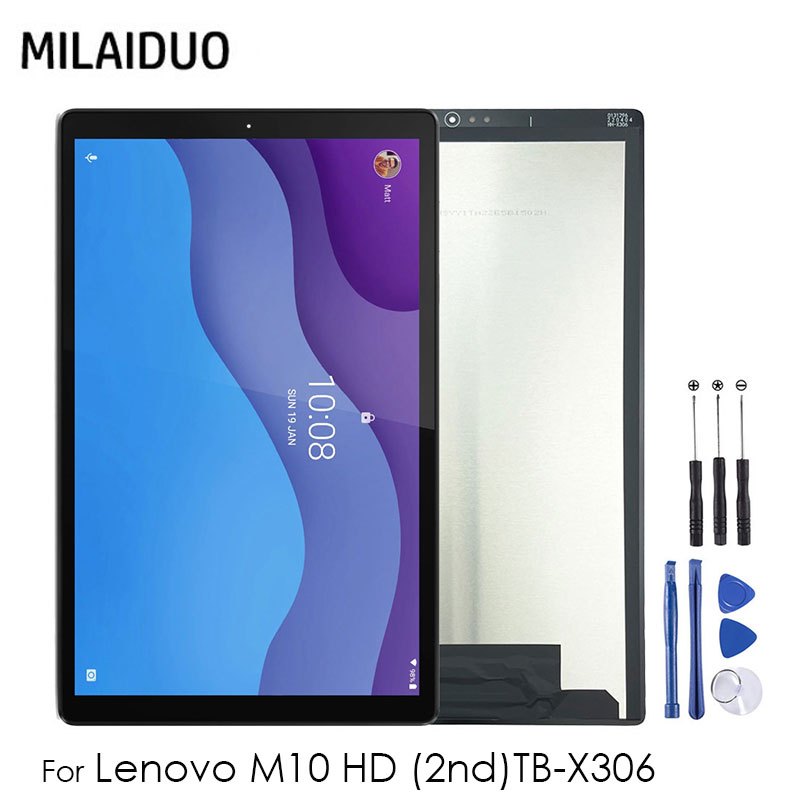 LCD For Lenovo Tab M10 HD 2nd Gen TB-X306X TB-X306F TB-X306 LCD Screen ...