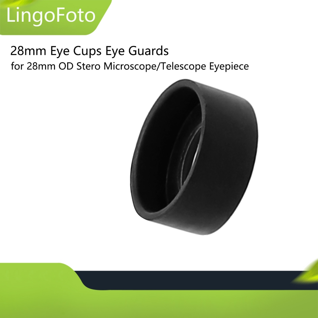 28mm Rubber Eye Cups Eye Guards for 28mm OD Stero Microscope/Telescope ...