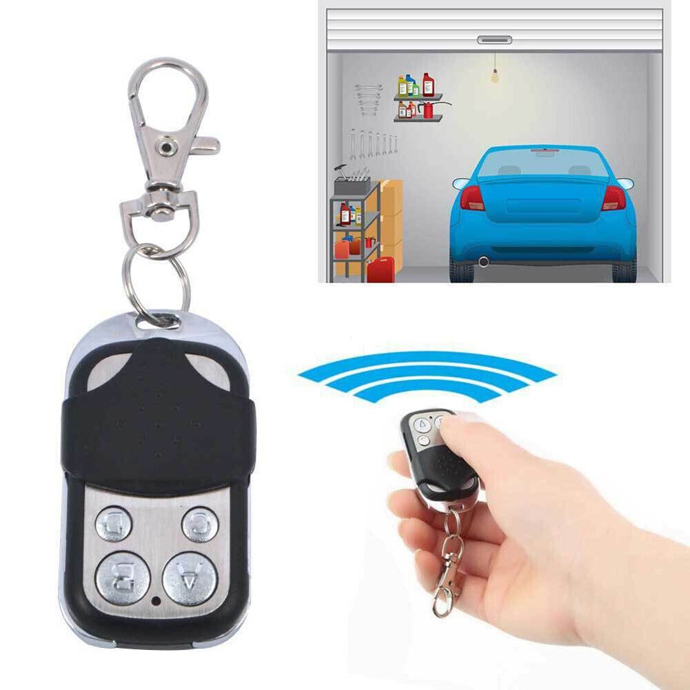 433.92MHz Rolling Code Universal 4 Button Gate Garage Opener Remote ...