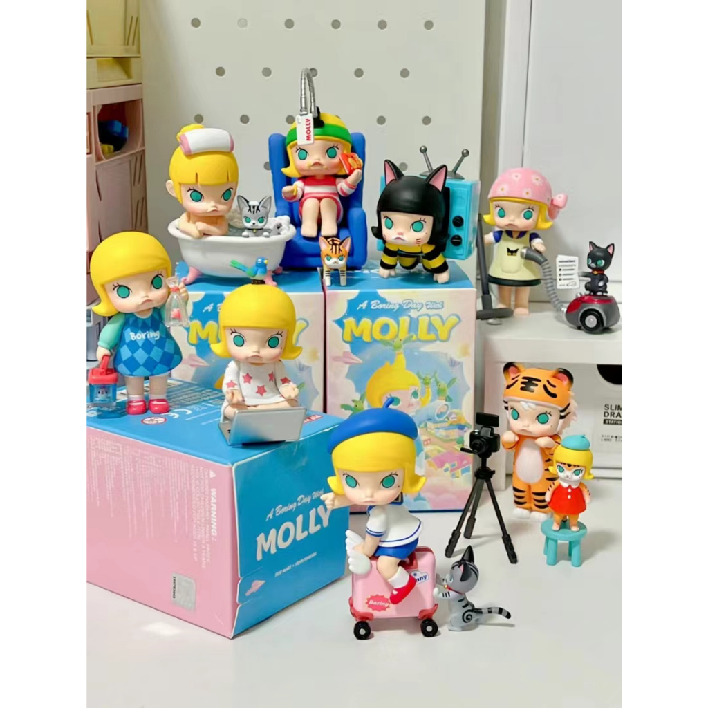 Official genuine genuine popmart official popmart MOLLY Hollow Day ...