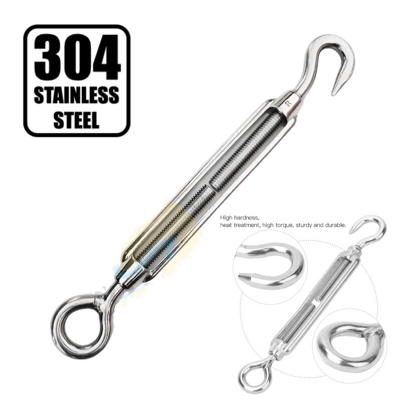 big SIZE m14-m20 Stainless Steel 304 Turnbuckle Eye & Hook Open Close ...