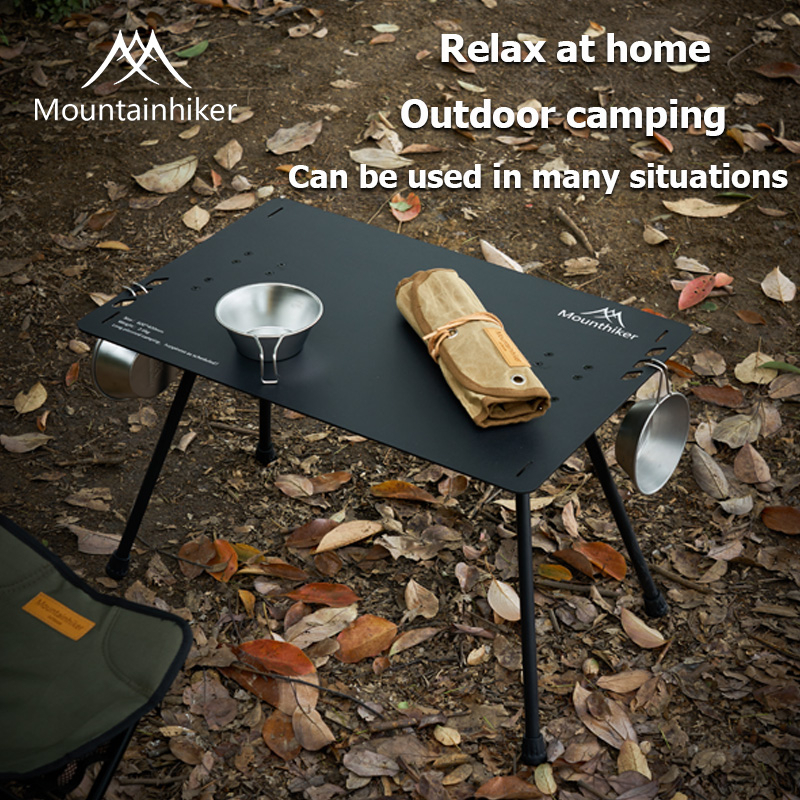 Mountainhiker Outdoor camping aluminum alloy table, lightweight folding ...
