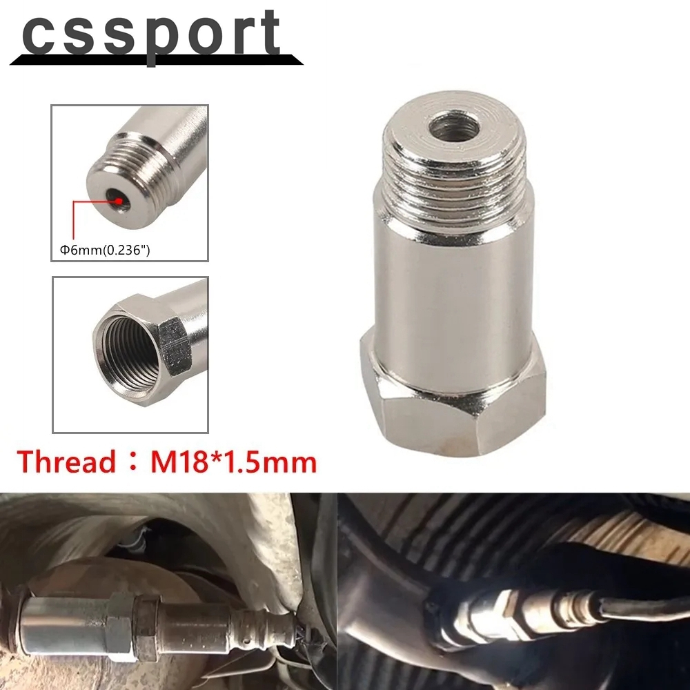 Universal 18MM Thread O2 Extension Spacer M18 x1.5 Exhaust Oxygen ...