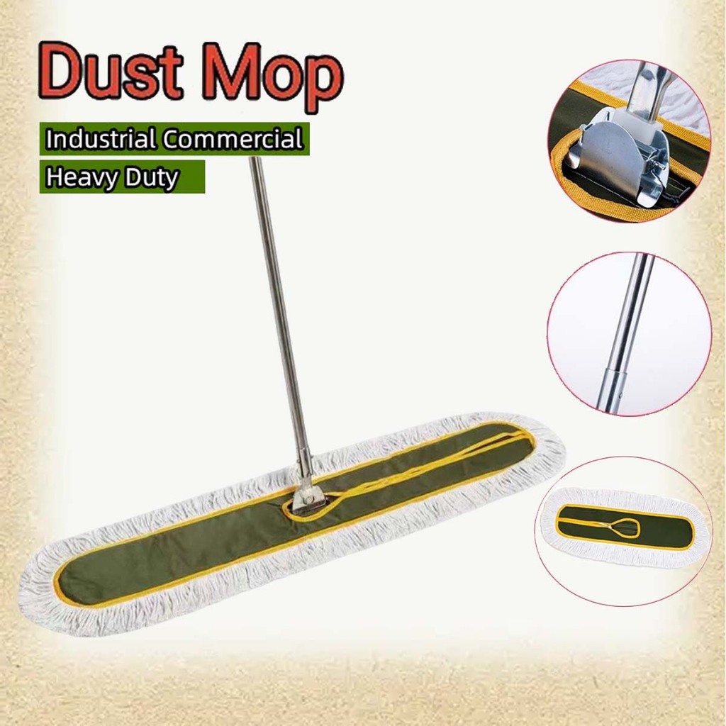 Heavy Duty Floor Dust Mop Industrial Commercial Big Dust Mop With ...