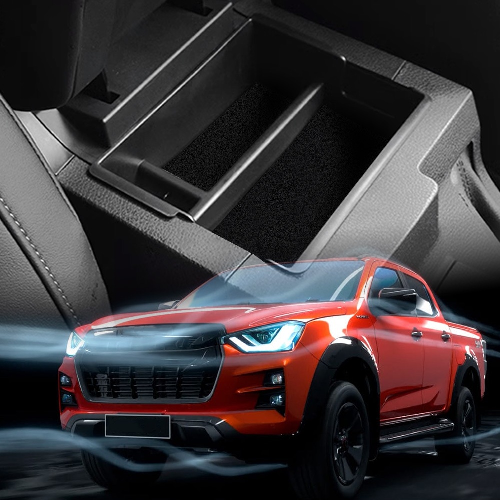 Armrest Box Storage Tray Case for Isuzu D-max Dmax 2021 2022 2023 Mu-x ...