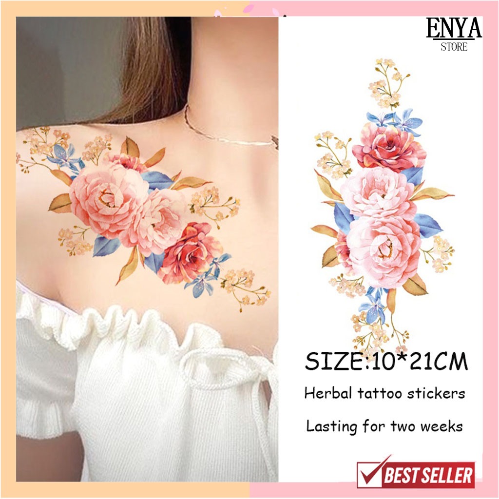 Temporary Tattoo Waterproof Fake Tattoo Sticker Waterproof Long Lasting ...