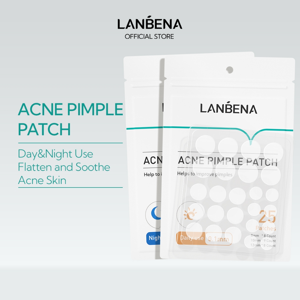 LANBENA Acne Patch Pimple Treatment Daily Use And Night | Shopee ...
